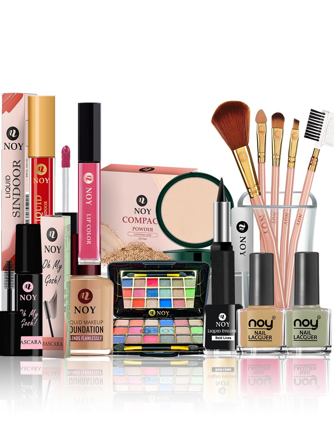 Buy NOY Set Of 15 Make Up Kit Combo 142 - Makeup Kit for Women 24576866 ...