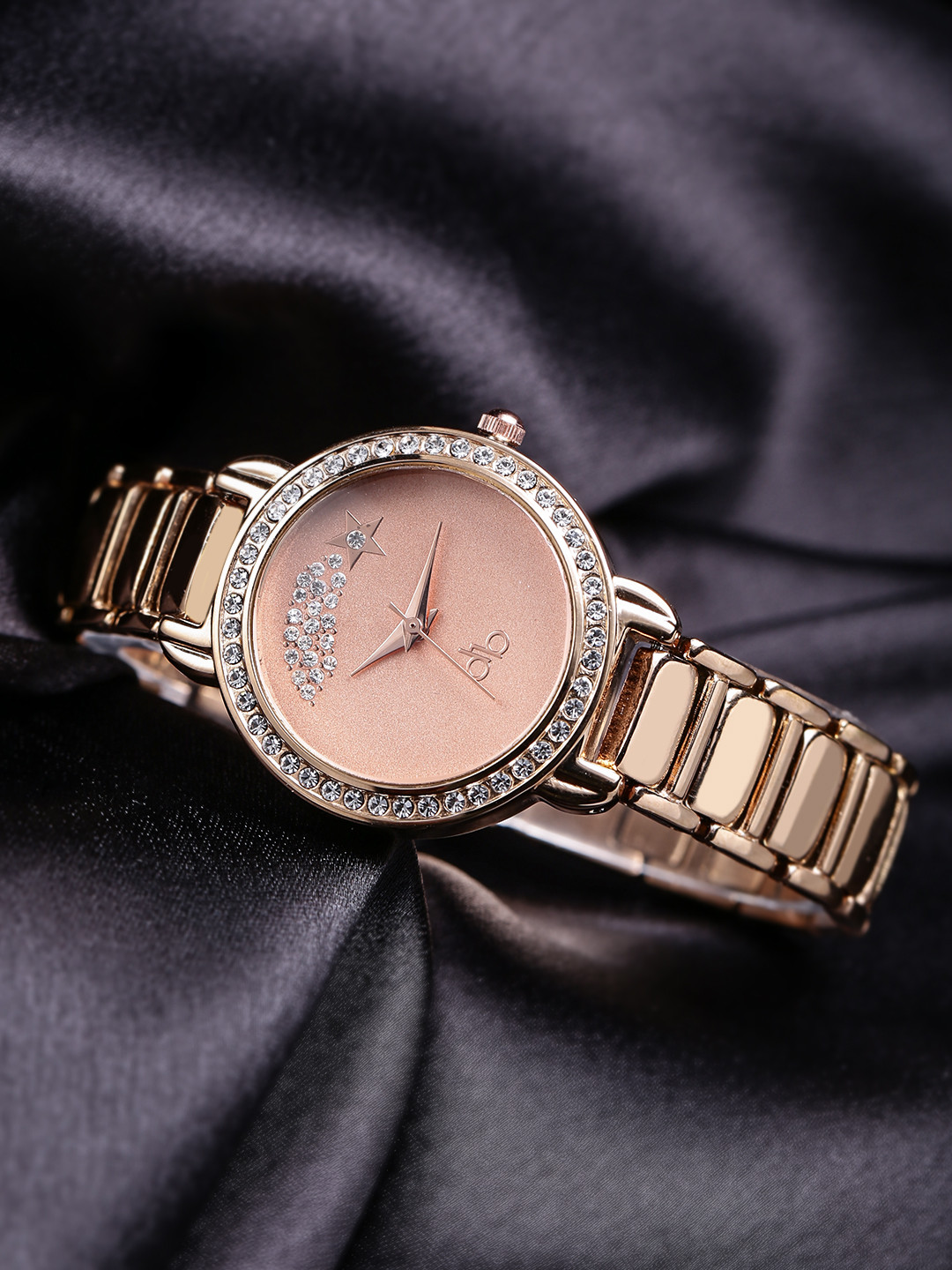 Buy DressBerry Women Peach Coloured Analogue Watch S010 A - Watches for ...