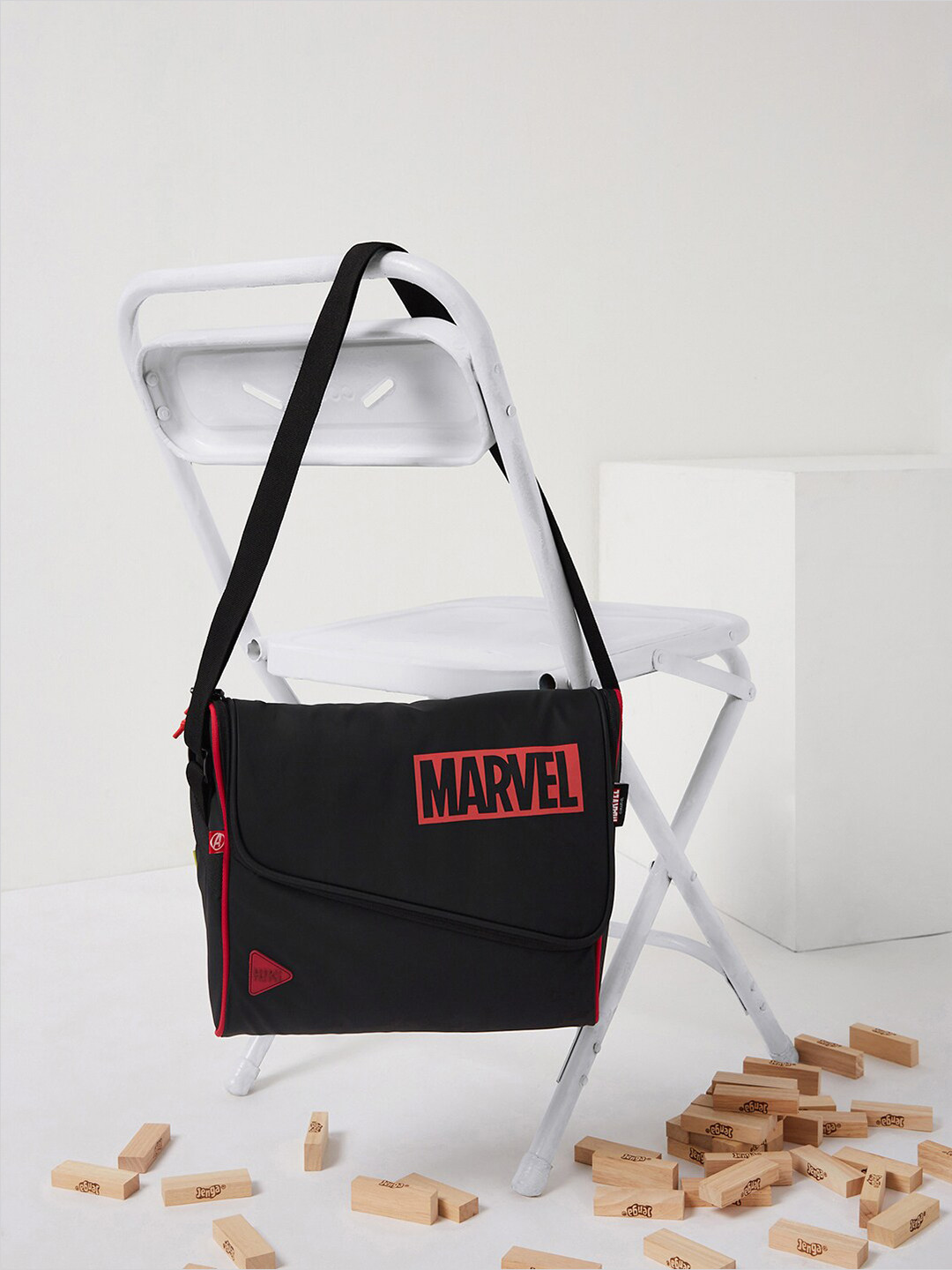 Buy Wildcraft Unisex Marvel Printed Messenger Bag - Messenger Bag for ...