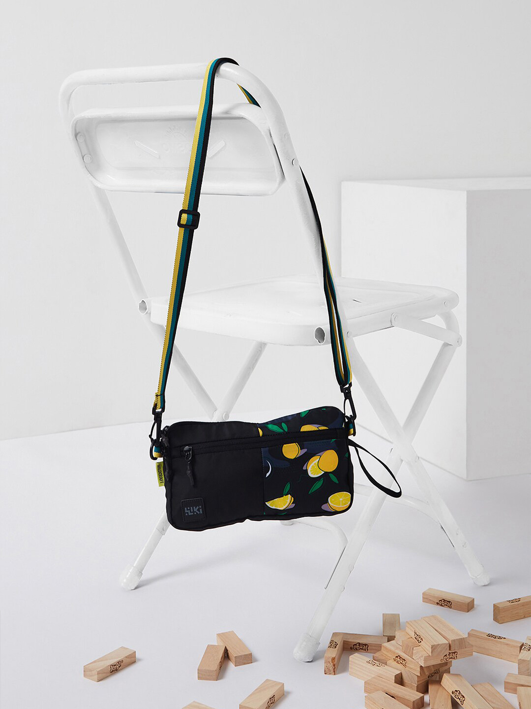 Buy Wildcraft Unisex Conversational Printed Sling Bag - Handbags for ...