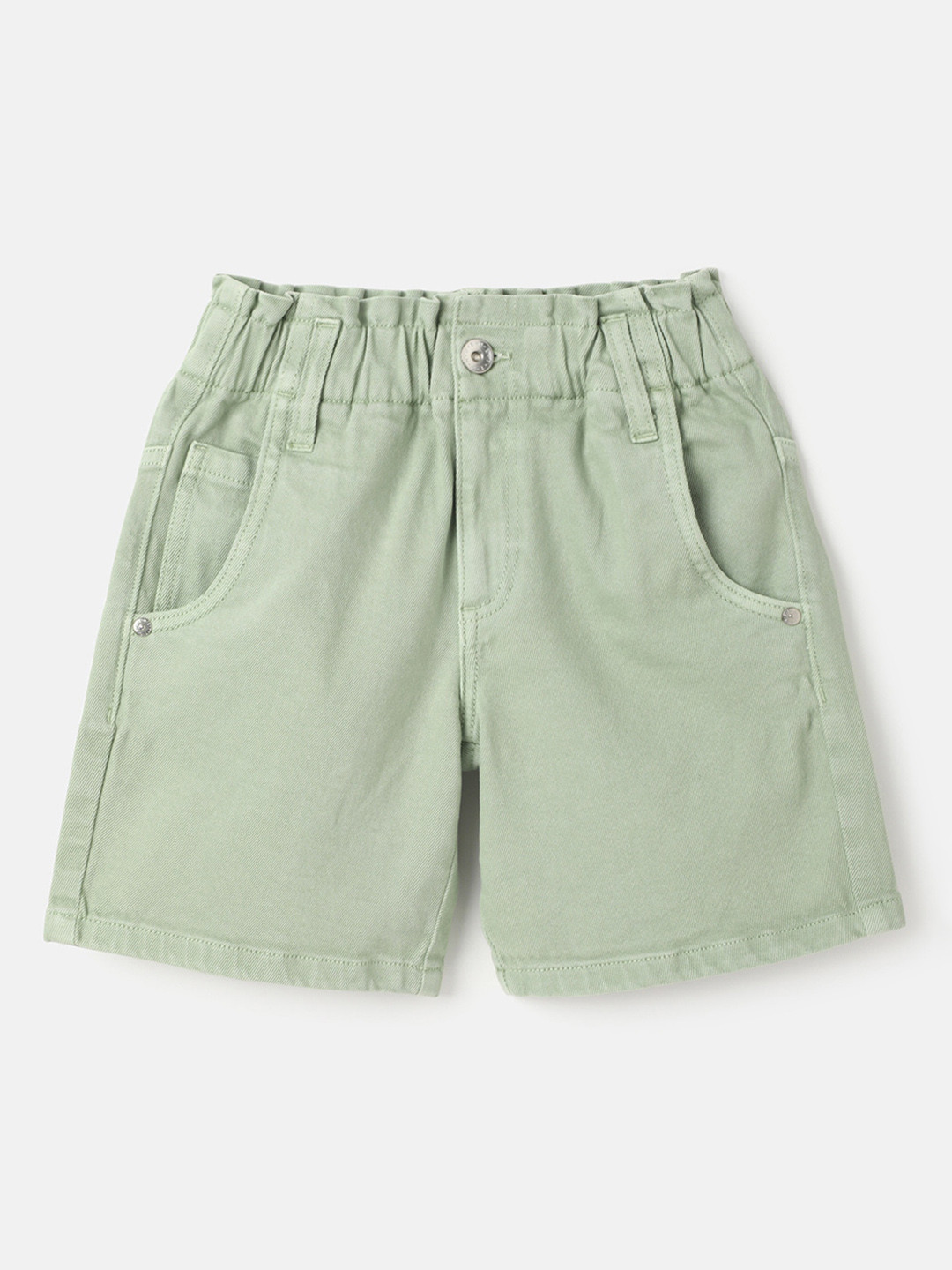 Buy United Colors Of Benetton Girls Mid Rise Regular Fit Shorts ...