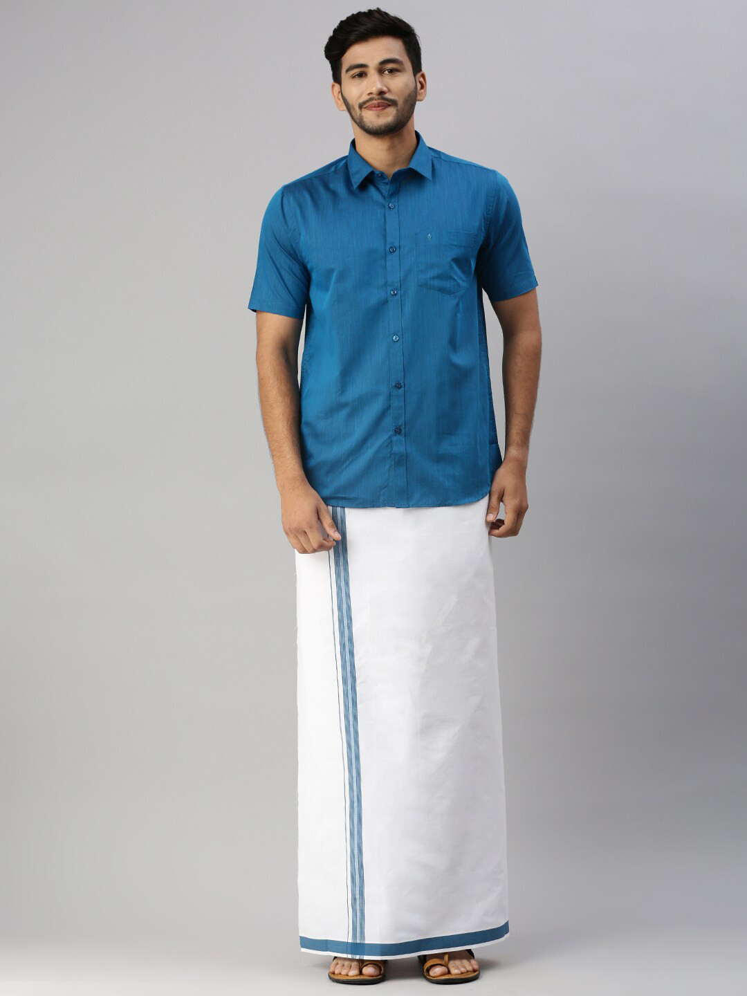 Buy Ramraj Shirt With Dhoti Clothing Set - Clothing Set for Men ...