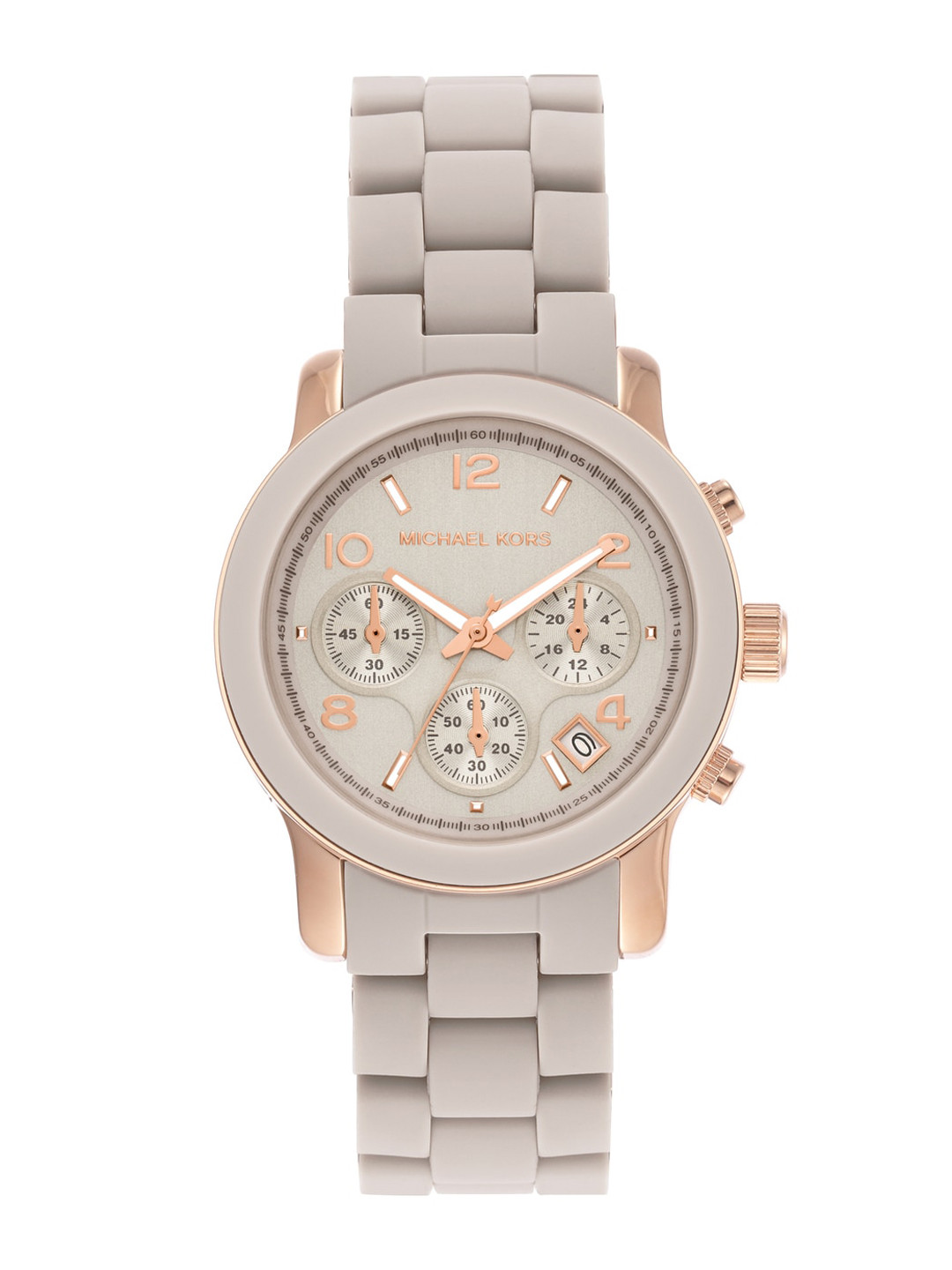 Buy Michael Kors Women Stainless Steel Bracelet Style Straps Analogue ...