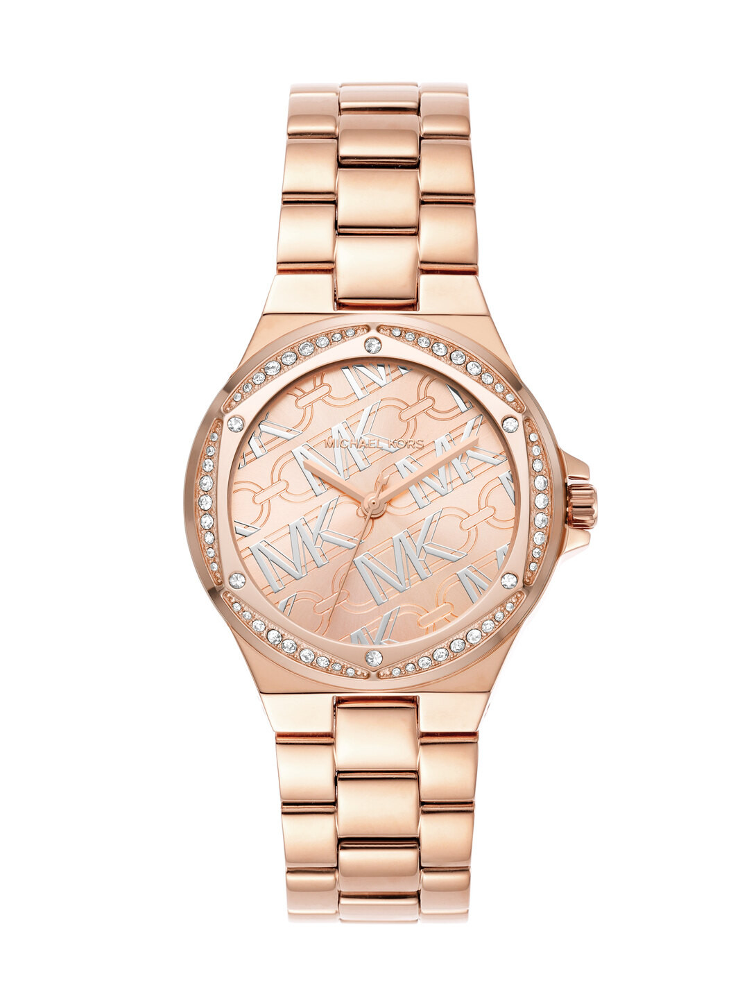Buy Michael Kors Women Embellished Dial & Stainless Steel Analogue ...