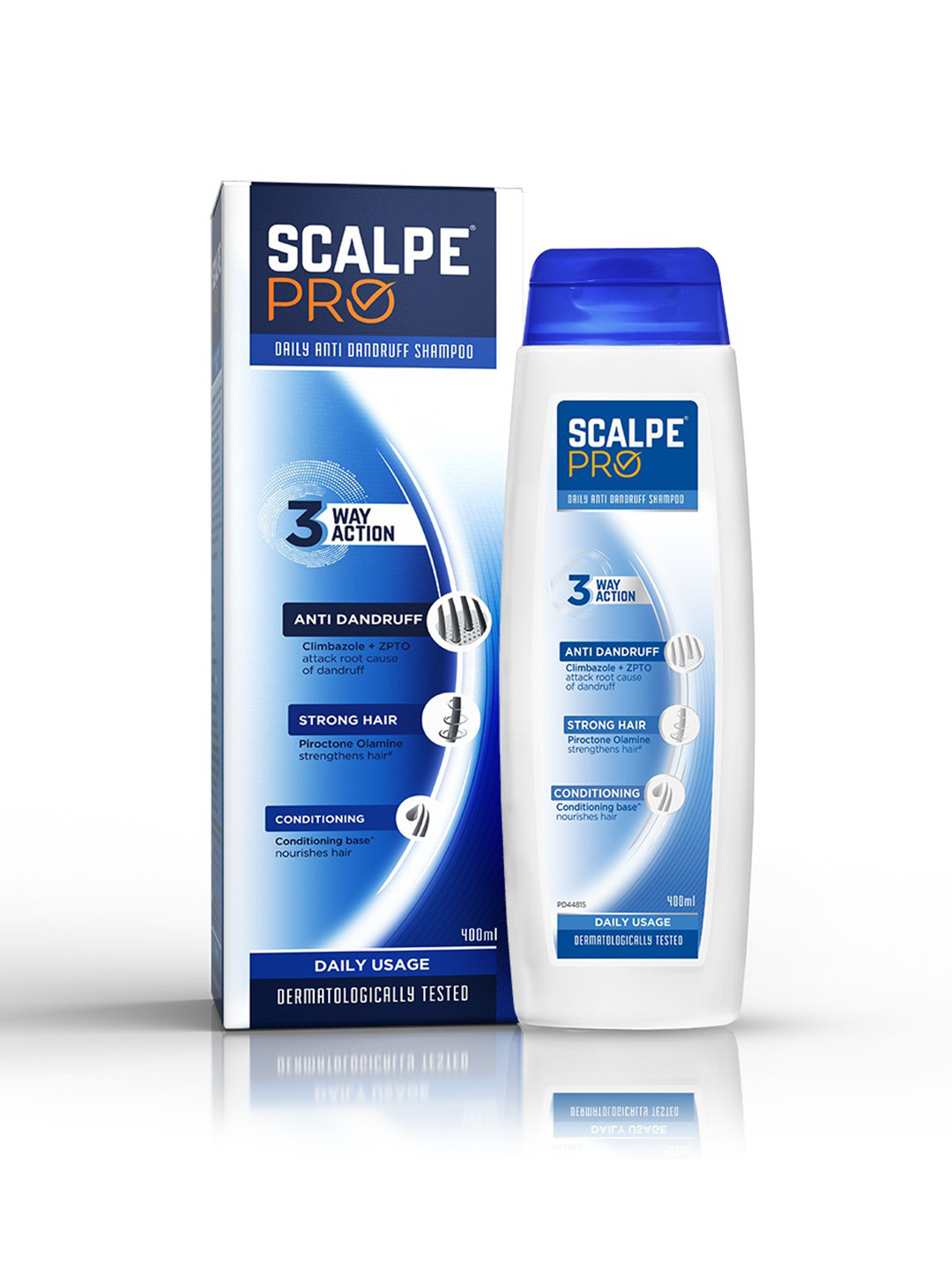 Buy Scalpe Pro Daily Anti Dandruff Shampoo 400 Ml - Shampoo for Unisex ...