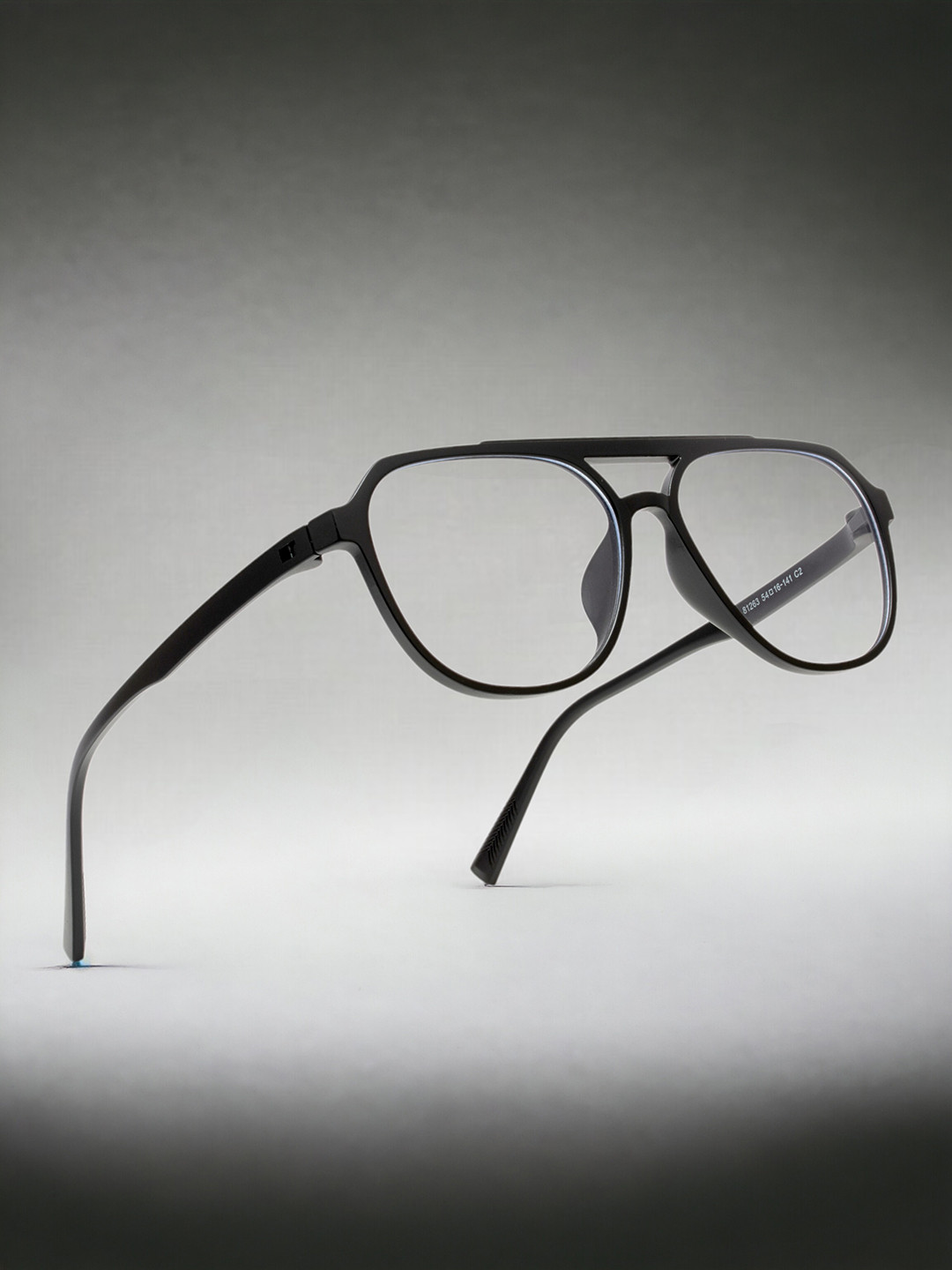 Buy ROYAL SON Unisex Black Full Rim Aviator Frames - Frames for Unisex ...