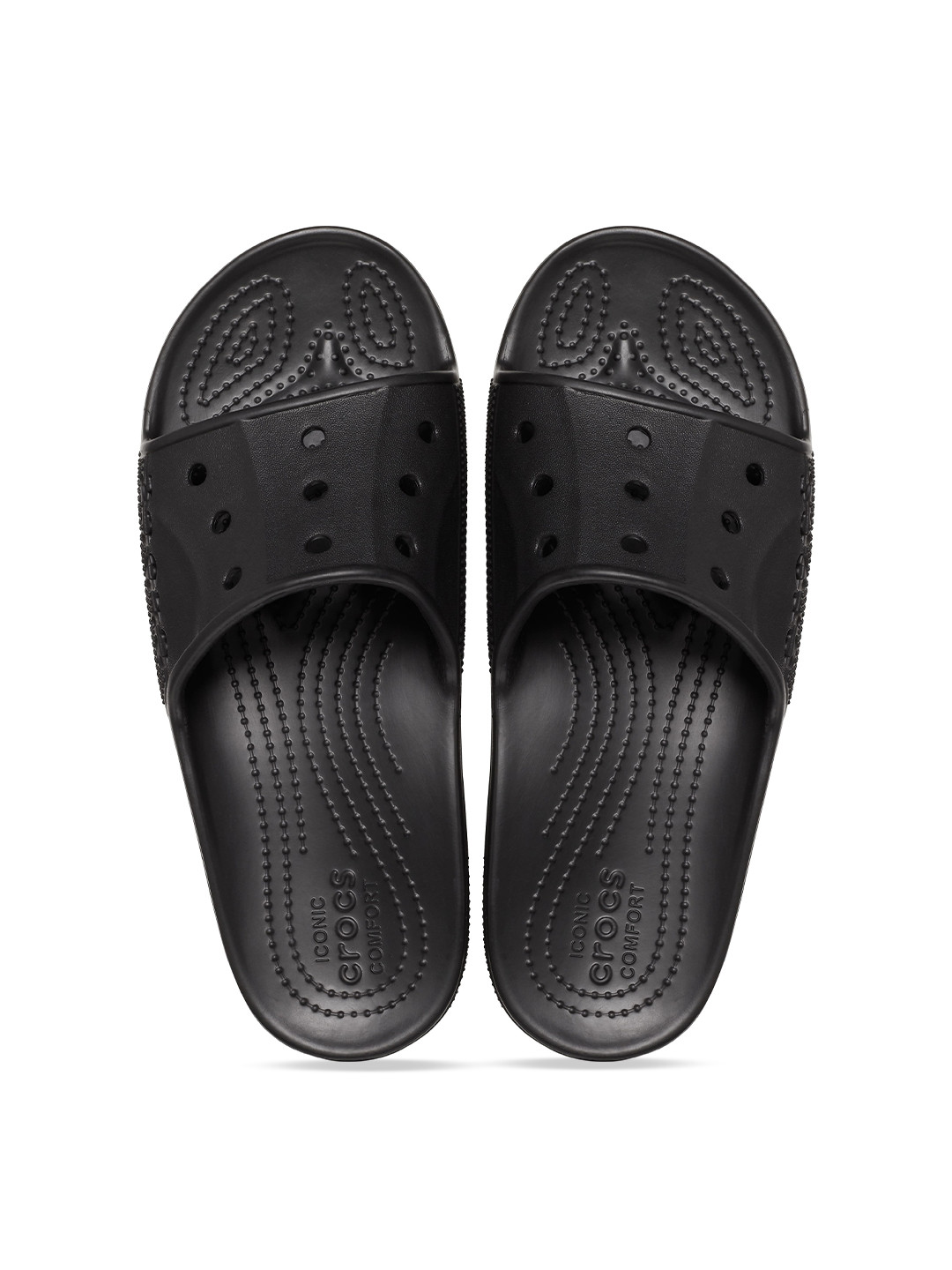 Buy Crocs Unisex Textured Croslite Sliders - Flip Flops for Unisex ...