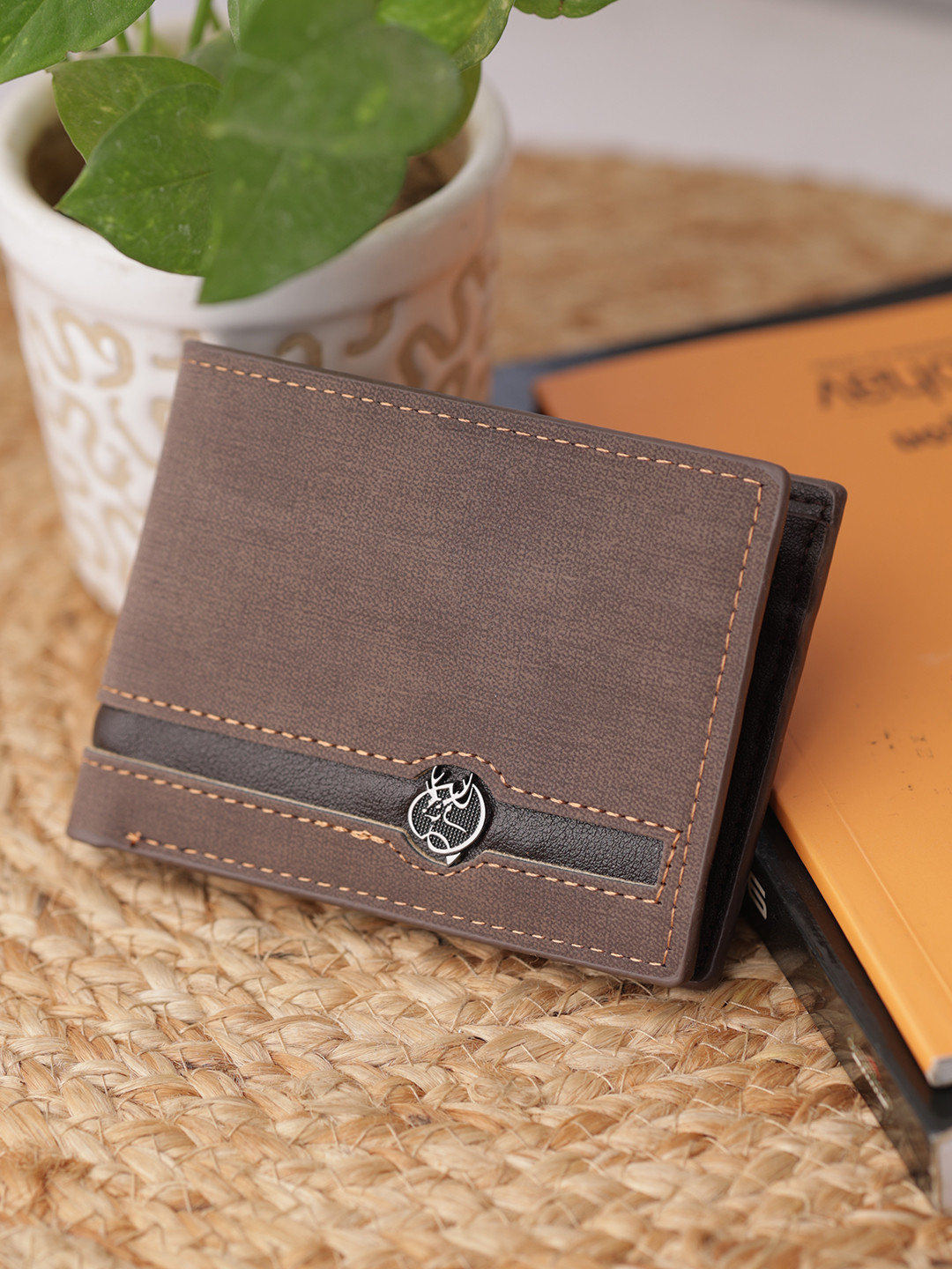 Buy ZEVORA Men Textured Two Fold Wallet - Wallets for Men 24615932 | Myntra