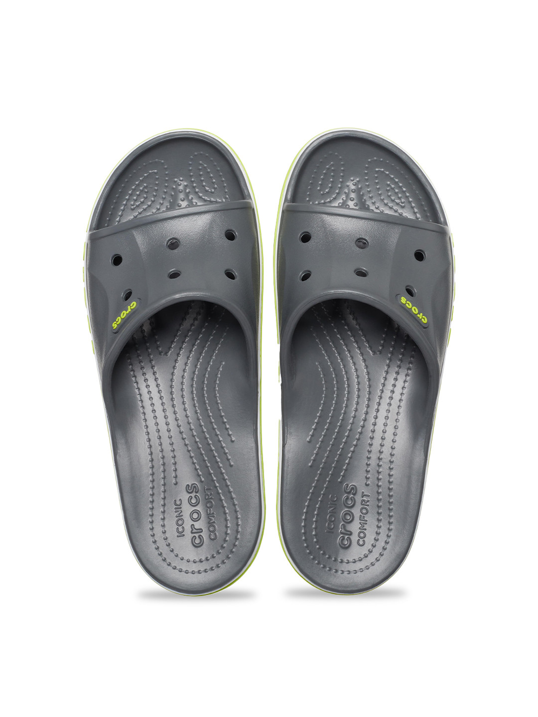 Buy Crocs Unisex Textured Croslite Sliders - Flip Flops for Unisex ...