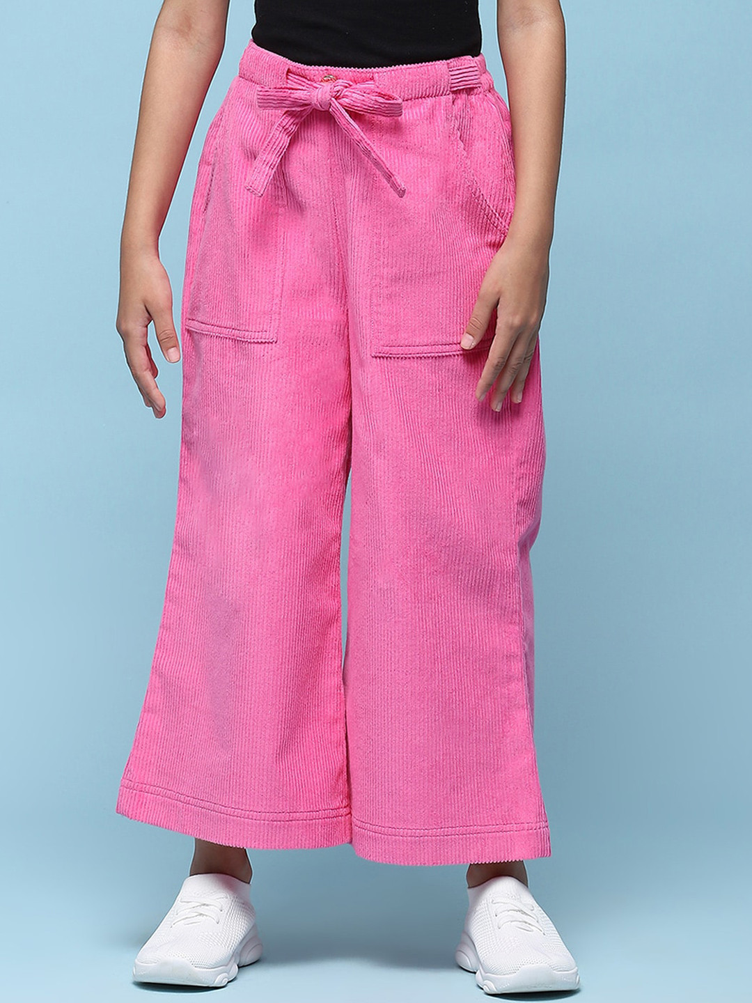 Buy Biba Girls Relaxed Straight Leg Straight Fit Trousers - Trousers ...