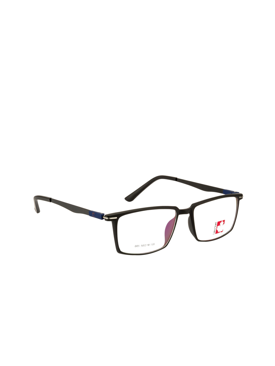 Buy Clark N Palmer Unisex Black Solid Full Rim Wayfarer Frames CNP ...
