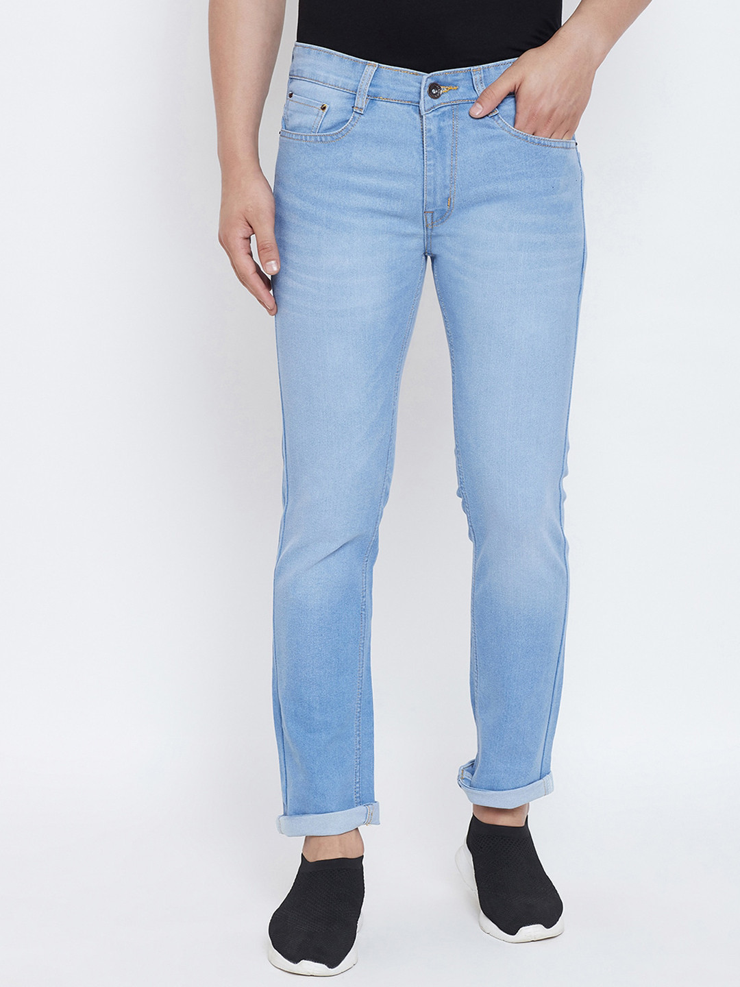 Buy Ben Martin Men Ben Slim Fit Light Fade Clean Look Jeans - Jeans for ...