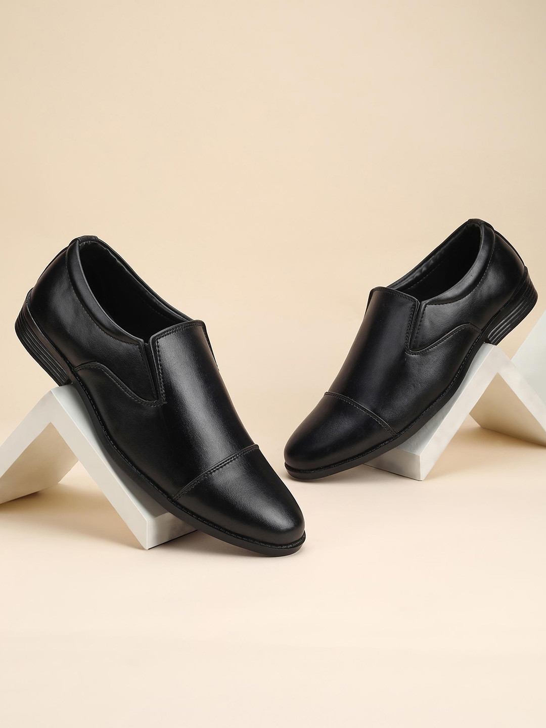 Buy Paragon Men Round Toe Formal Slip On Shoes - Formal Shoes for Men ...