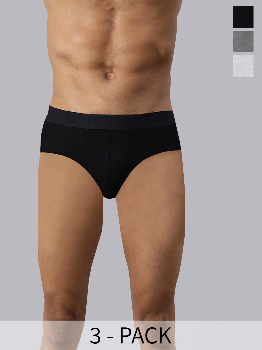Buy Heelium Men Pack Of 3 Bamboo Super Soft And Odour Free Comfort Fit