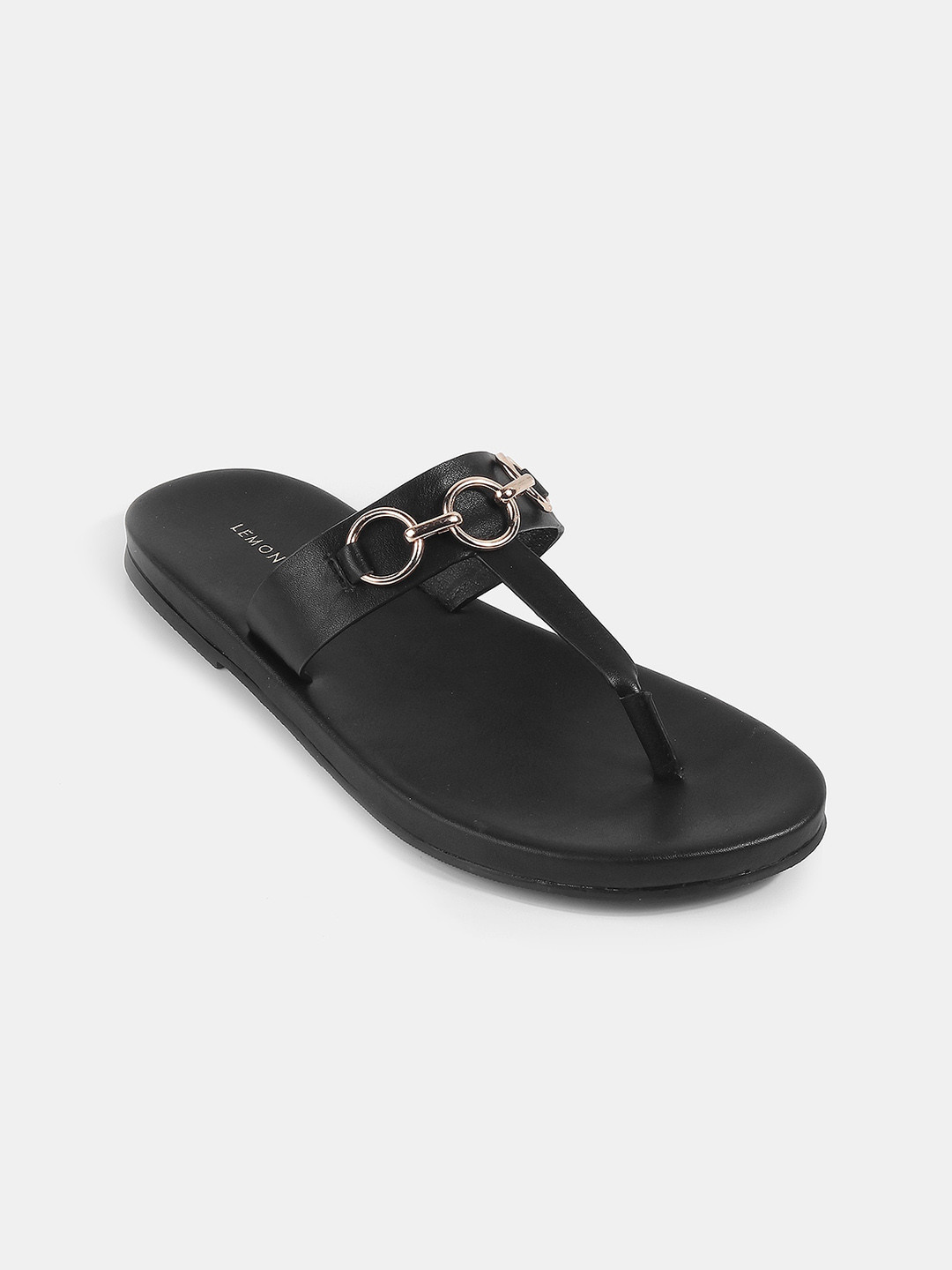 Buy LEMON & PEPPER Embellished T Strap Flats - Flats for Women 24642484 ...
