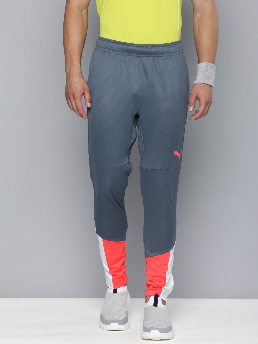 Buy Puma Men Slim Fit Football Drycell Training Trackpants - Track ...