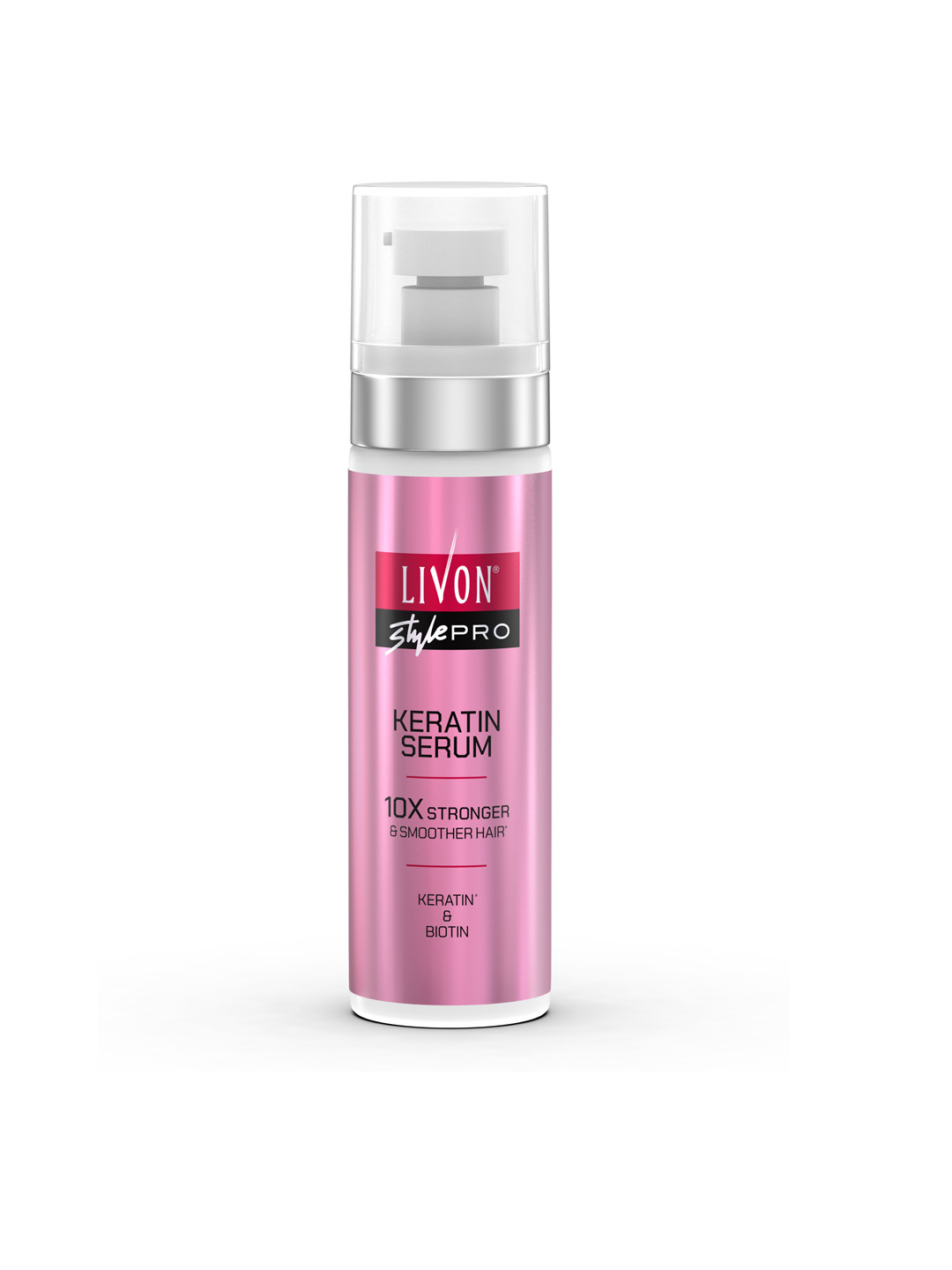 Buy Livon Style Pro Keratin Hair Serum For 10X Stronger Hair With ...