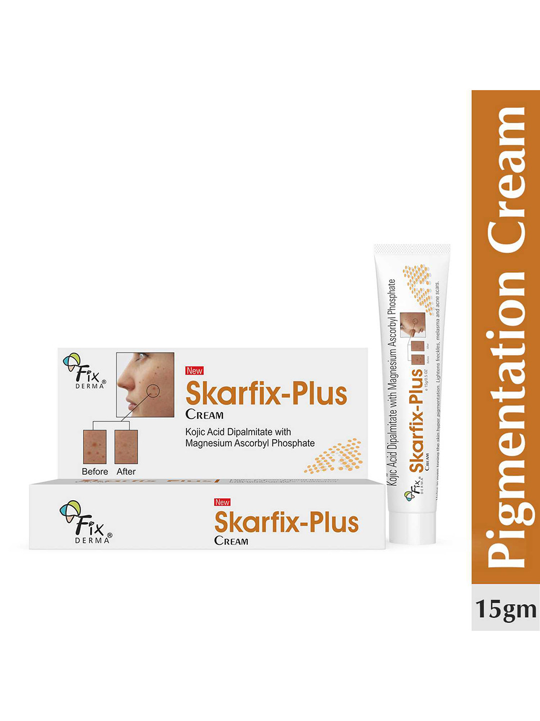 Buy FIXDERMA Skarfix Plus Hyperpigmentation & Acne Scars Removal Cream ...