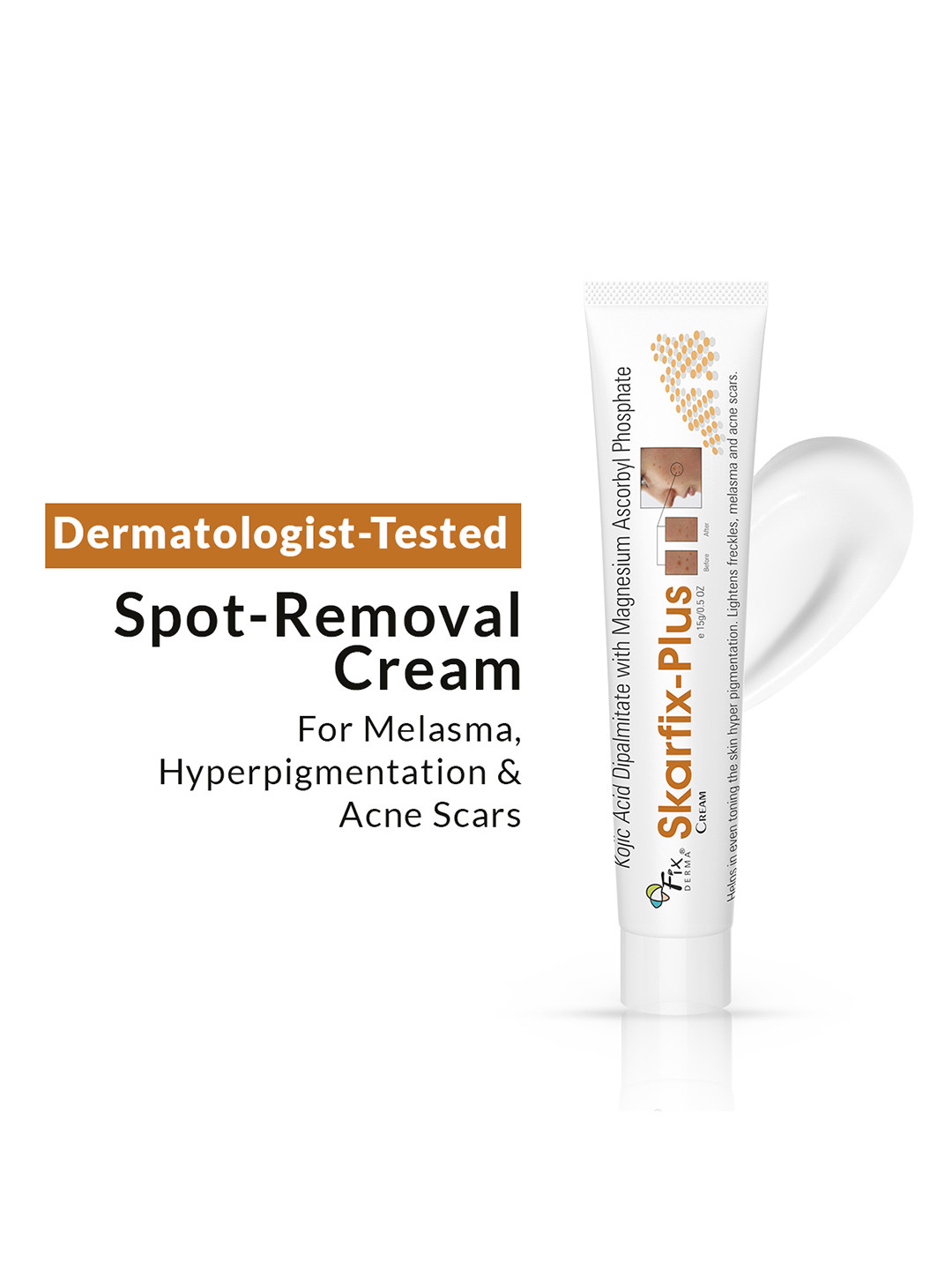 Buy FIXDERMA Skarfix Plus Hyperpigmentation & Acne Scars Removal Cream ...