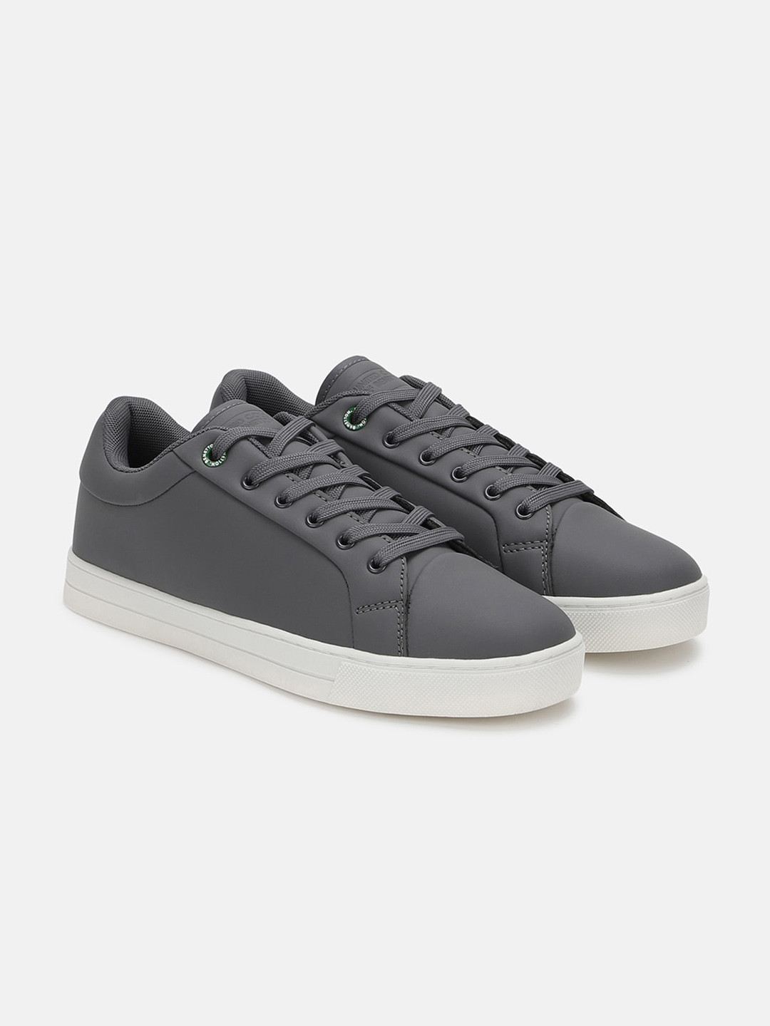 Buy United Colors Of Benetton Men Contrast Sole Lace Up Sneakers ...