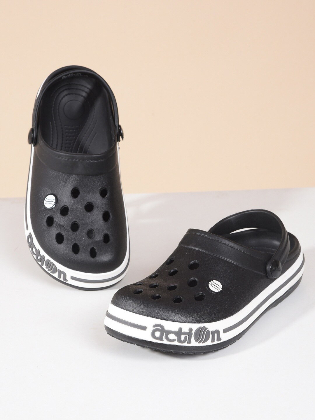 Buy Action Plus Women Colourblocked Rubber Clogs - Flip Flops for Women ...