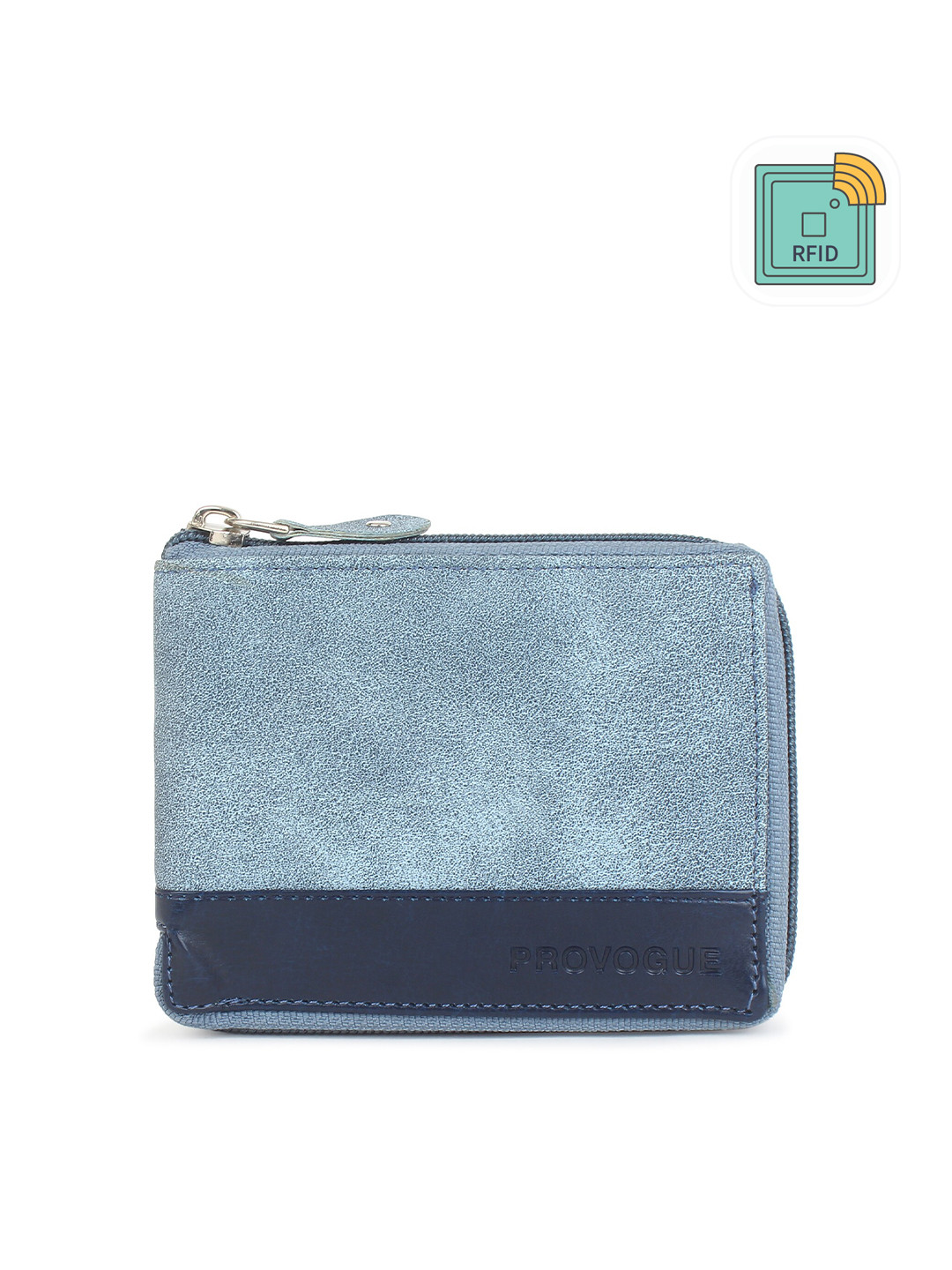 Buy Provogue Men RFID Colourblocked Zip Around Wallet - Wallets for Men ...