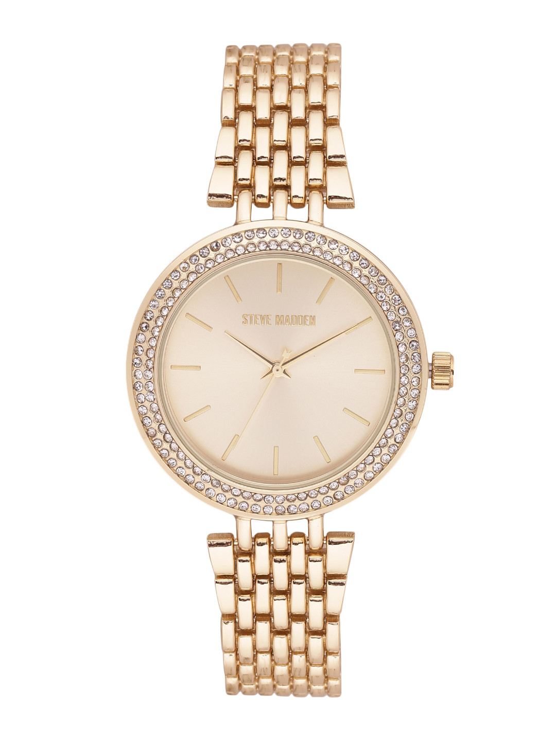 Buy Steve Madden Women Gold Toned Analogue Watch SMW098G - Watches for ...