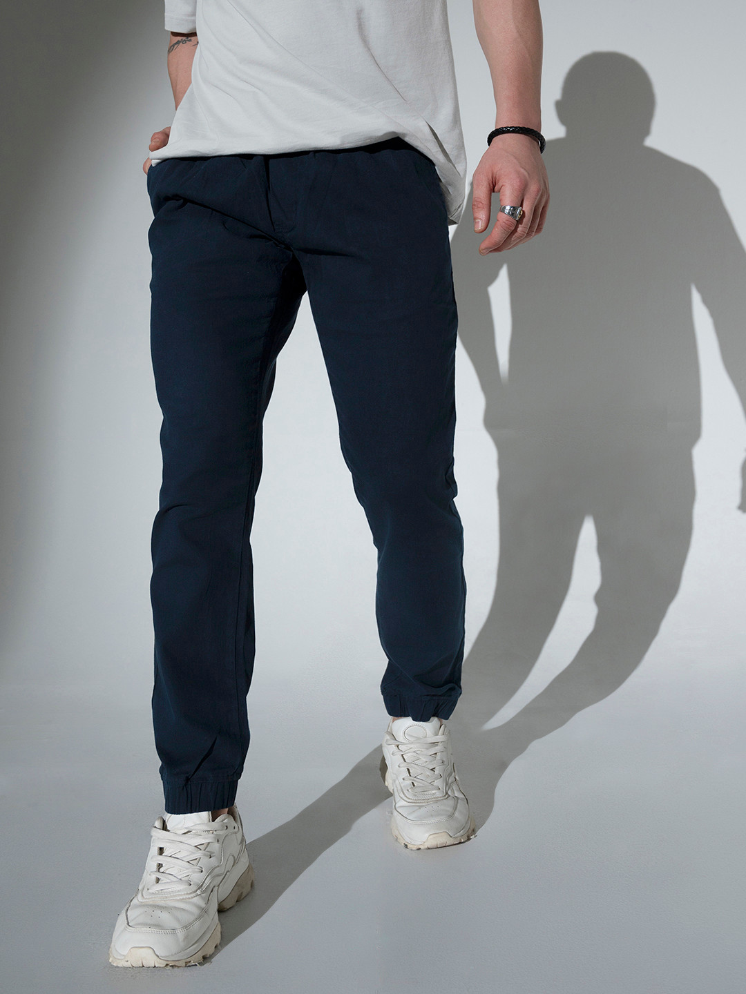 Buy Hubberholme Men Smart Slim Fit Cargos Trousers - Trousers for Men ...