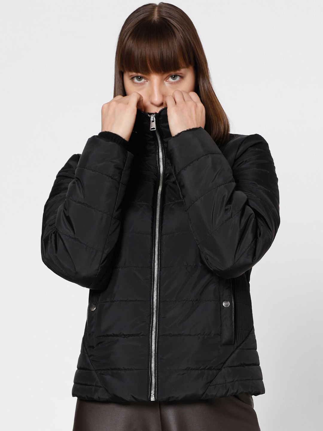 Buy Vero Moda Mock Collar Padded Jacket - Jackets for Women 24674836 ...