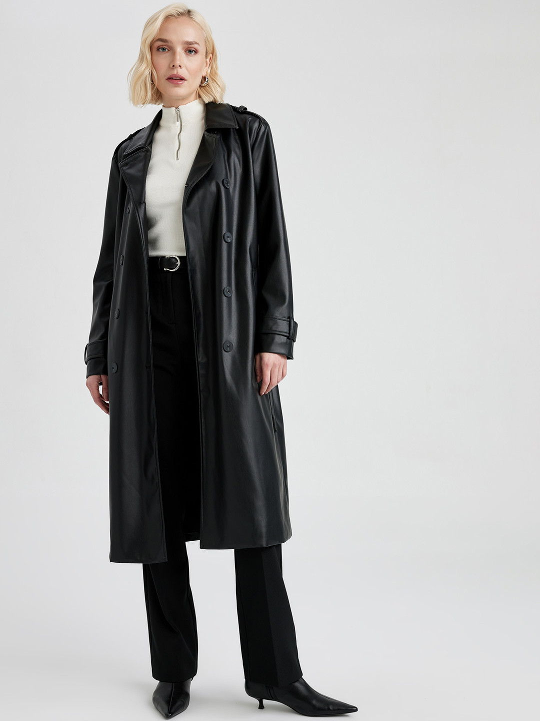 Buy DeFacto Longline Tailored Jacket - Jackets for Women 24690570 | Myntra