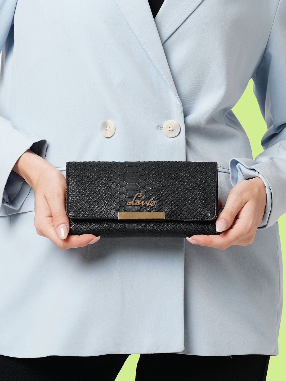 Buy Lavie Women Checked Three Fold Wallet - Wallets for Women 24691696 ...