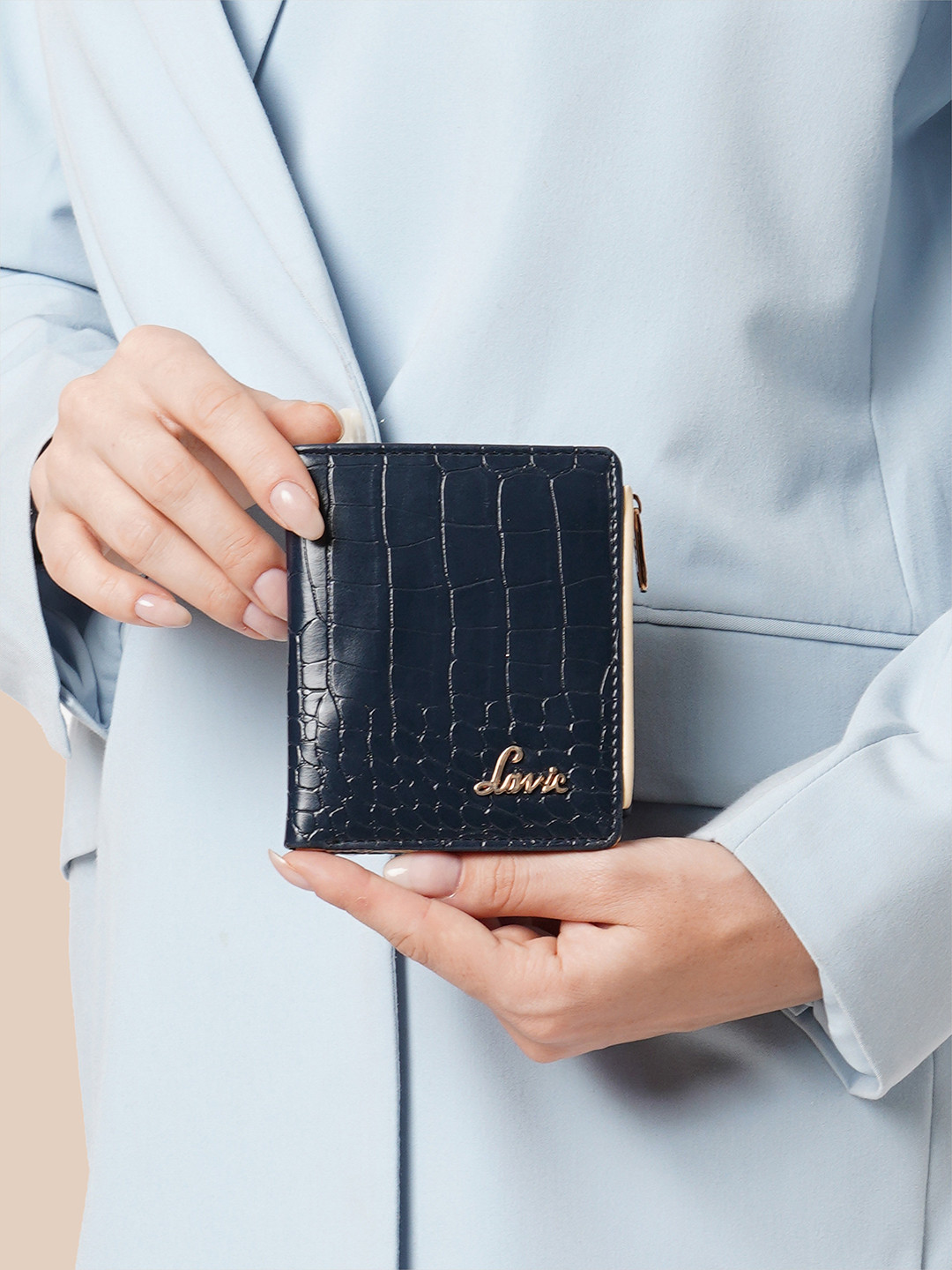 Buy Lavie Women Checked Two Fold Wallet - Wallets for Women 24691700 ...