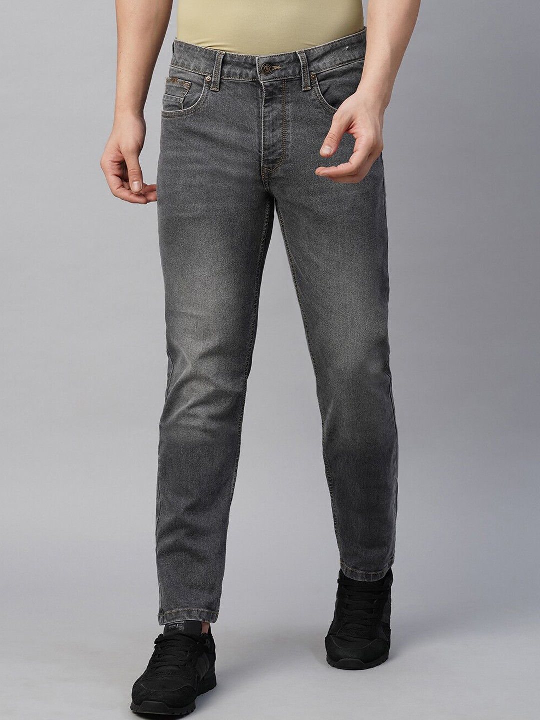 Buy Blue Buddha Men Mid Raise Skinny Fit Clean Look Light Fade ...