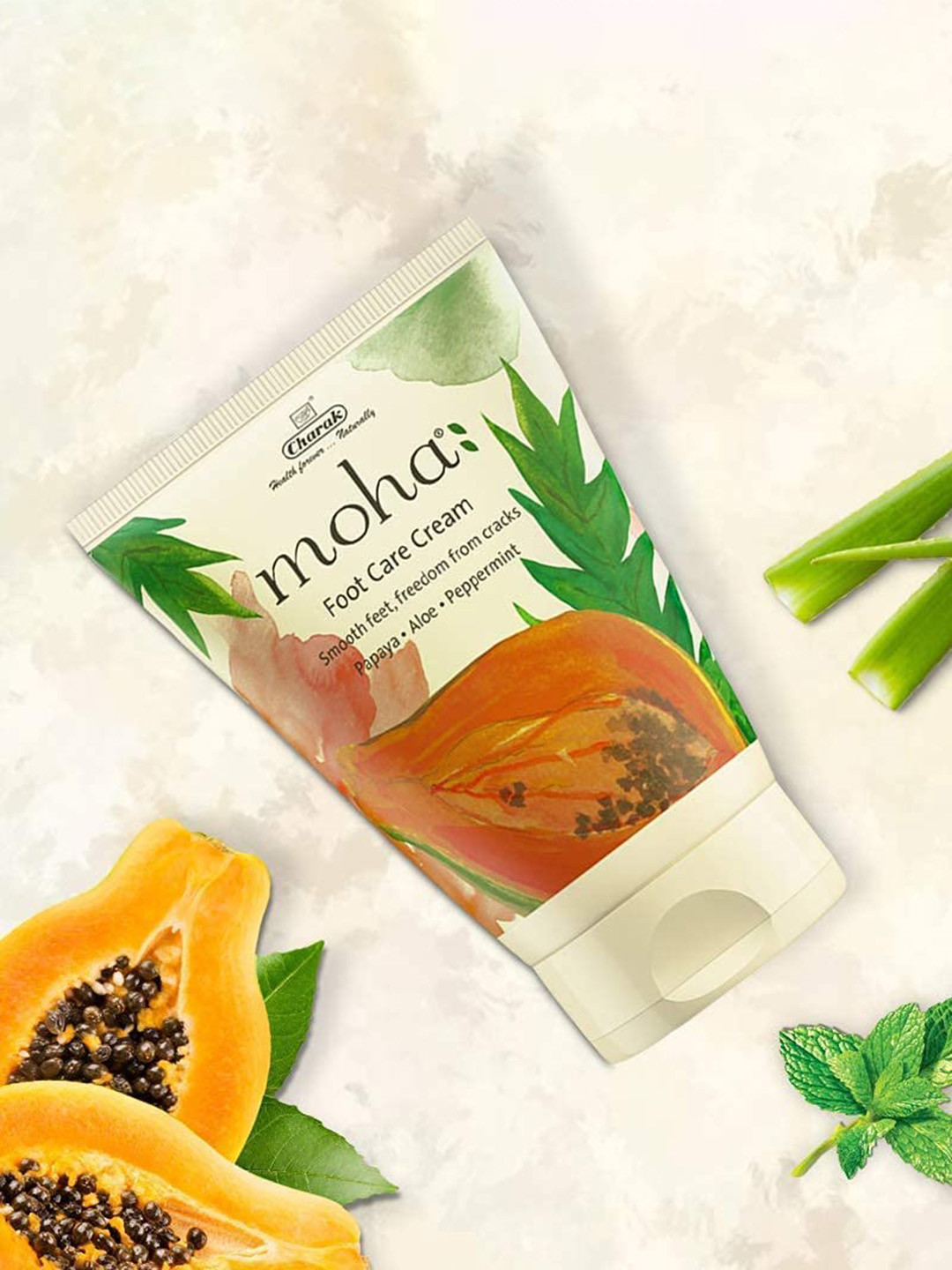 Buy Moha Charak Foot Cream For Cracked Heels & Feet Cream 50ml - Foot ...