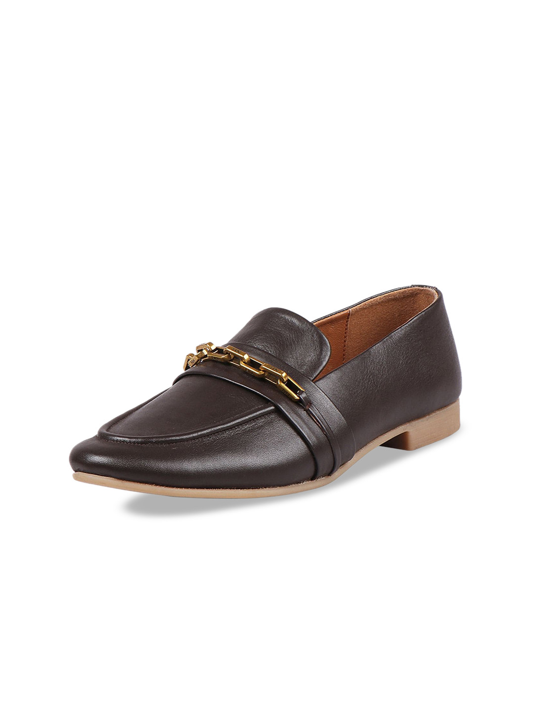 Buy Hidesign Women VIENNA Leather Comfort Insole Horsebit Loafers ...