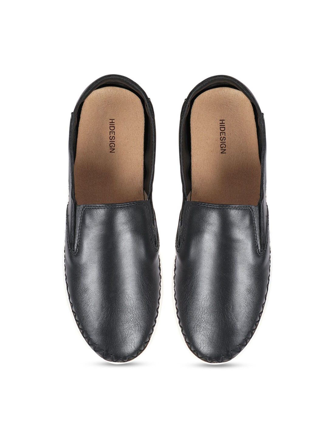 Buy Hidesign Women Contrast Sole Leather Loafers - Casual Shoes for ...