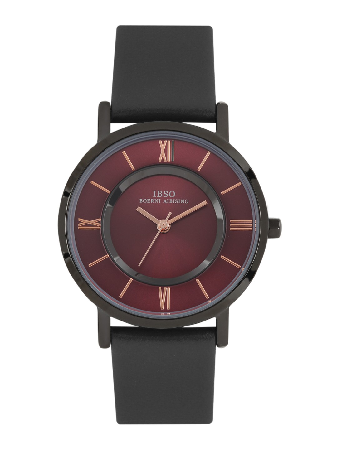 Buy IBSO Women Maroon Analogue Watch S8281LBMR - Watches for Women ...