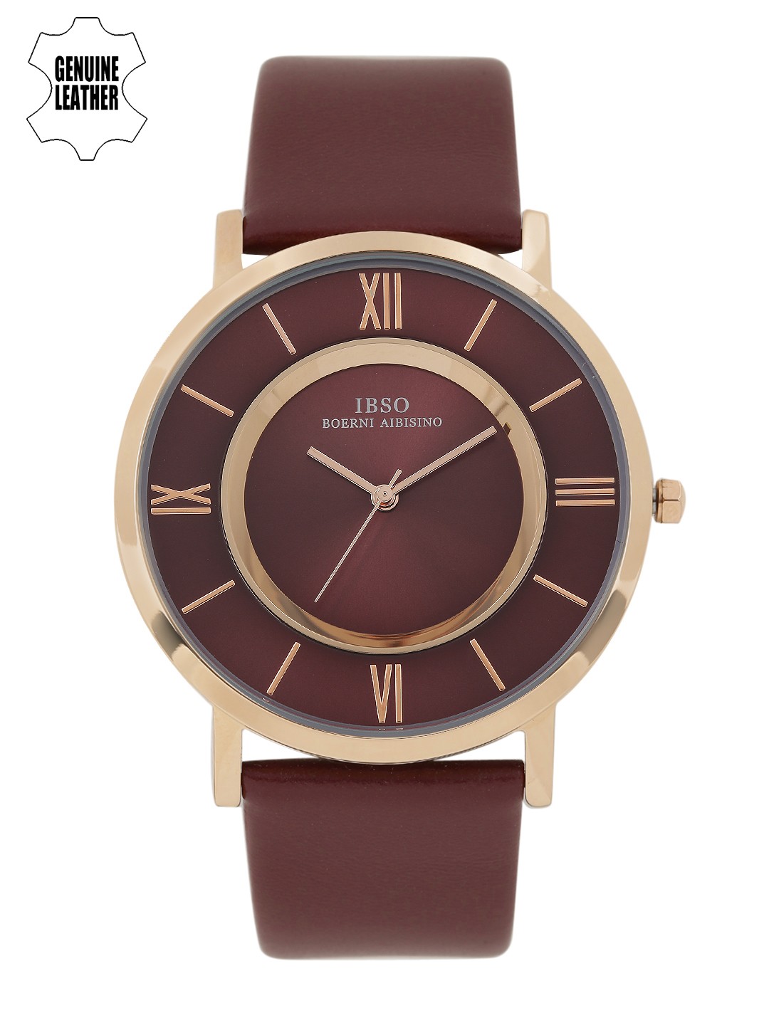 Buy IBSO Men Maroon Analogue Watch S8281GMR - Watches for Men 2470682 ...