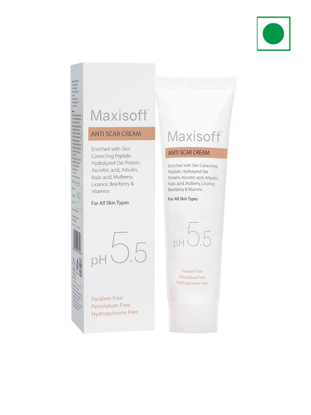 Buy Maxisoft Anti Scar Cream With PH Balanced 25g - Night Cream for ...