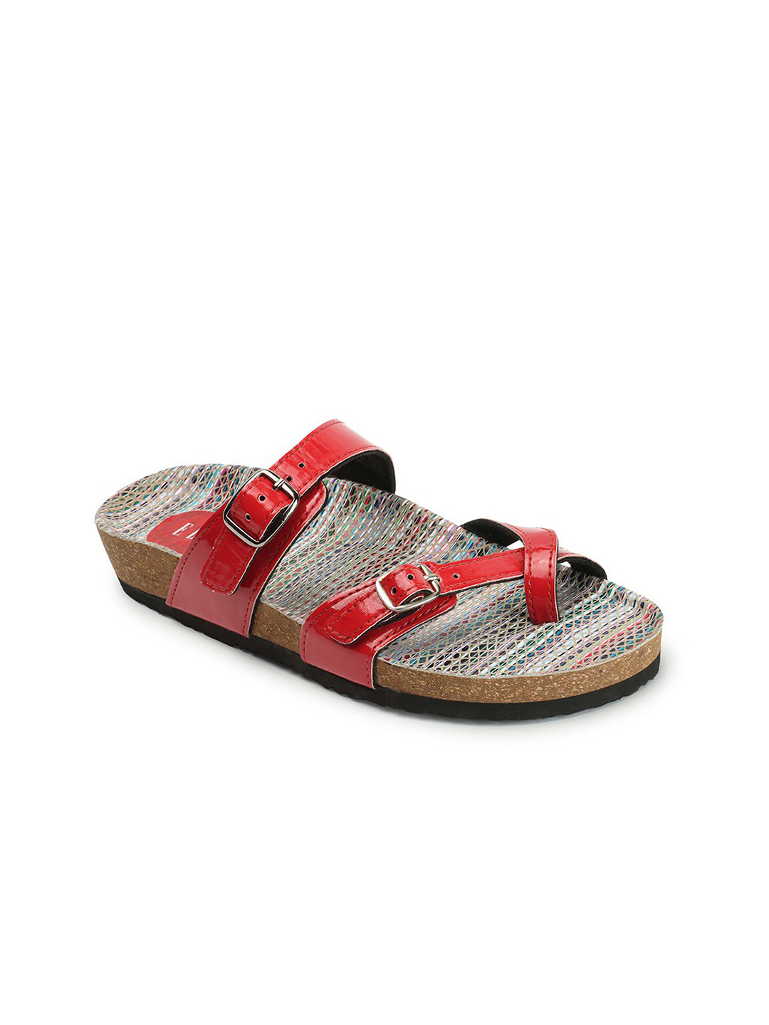 Buy ELLE Leather One Toe Flats With Buckles - Flats for Women 24710106 ...