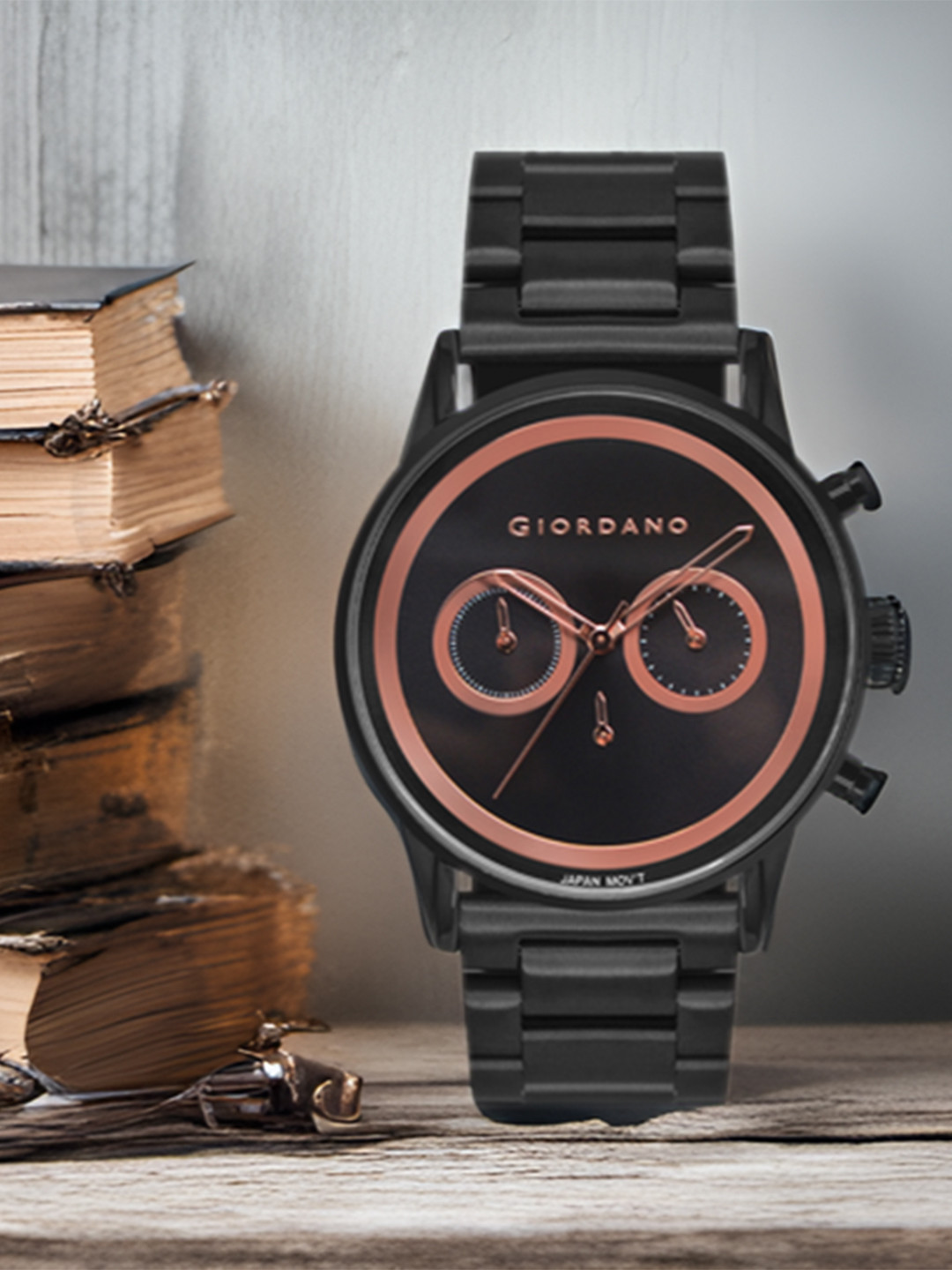 Buy GIORDANO Men Bracelet Style Straps Analogue Watch GZ 50087 33 ...