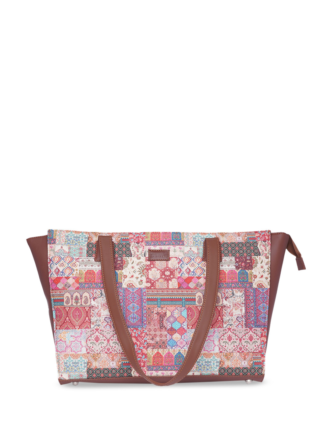 Buy ZOUK Ethnic Motifs Printed Structured Shoulder Bag - Handbags for ...
