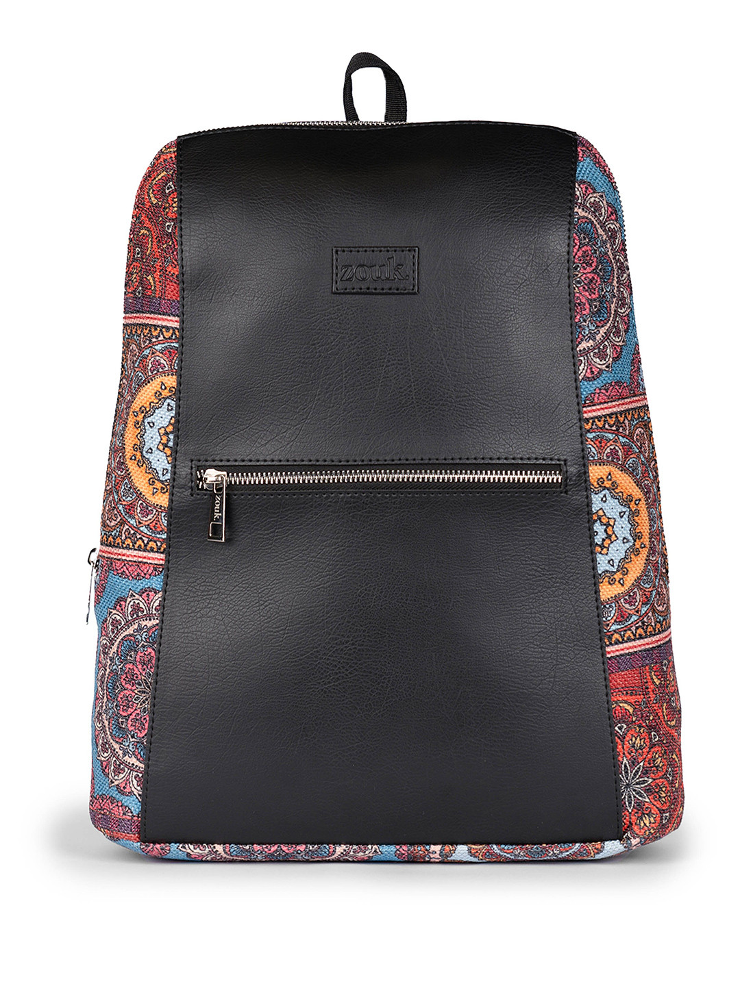 Buy ZOUK Women Geometric Printed Backpack Up To 14 Inch Laptop ...