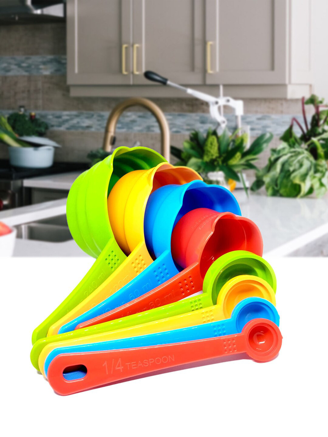 Buy ZURU BUNCH Red & Blue 8 Pieces Measuring Cups And Spoons ...