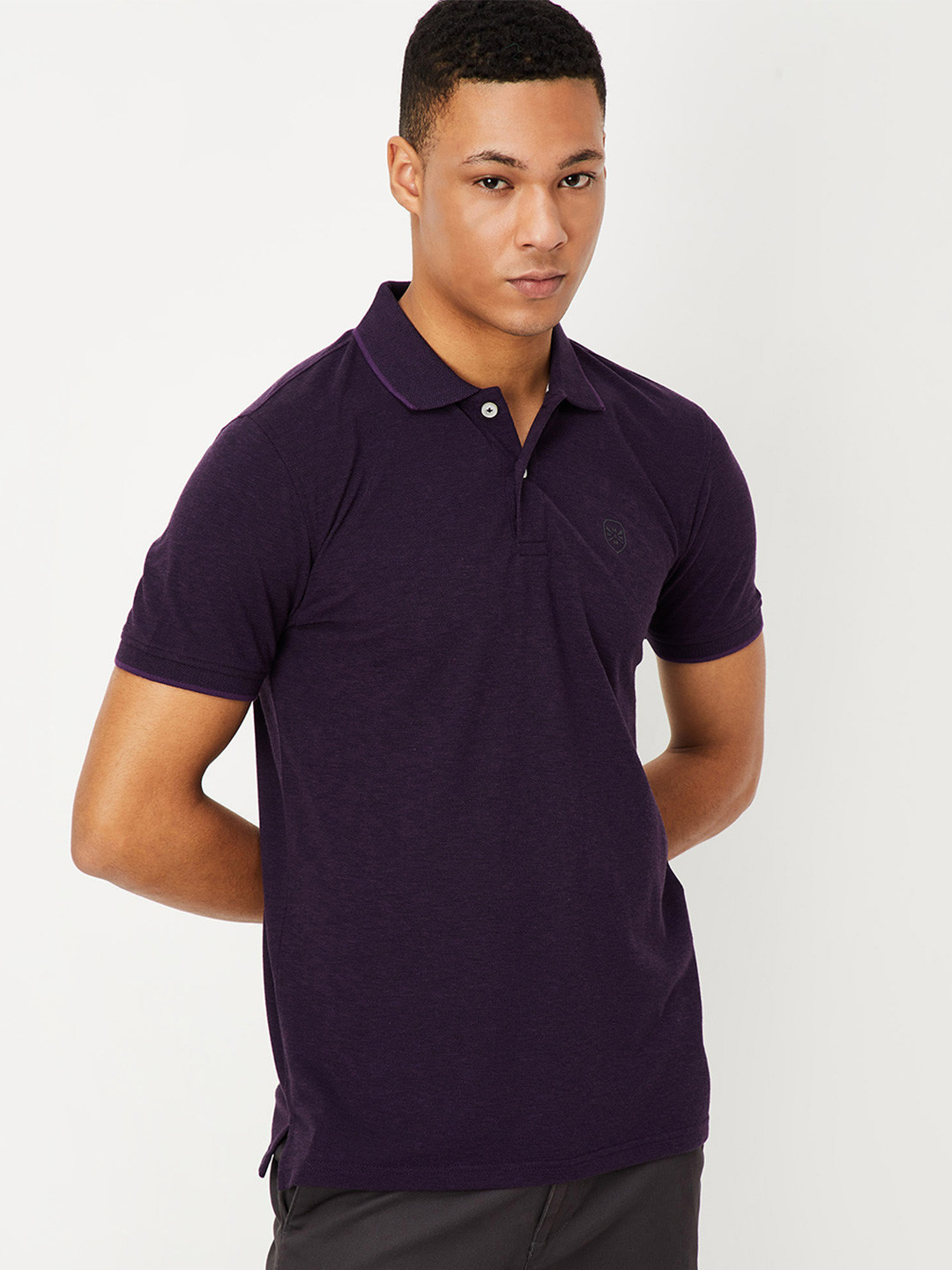 Buy Max Polo Collar Short Sleeves T Shirt - Tshirts for Men 24724352 ...