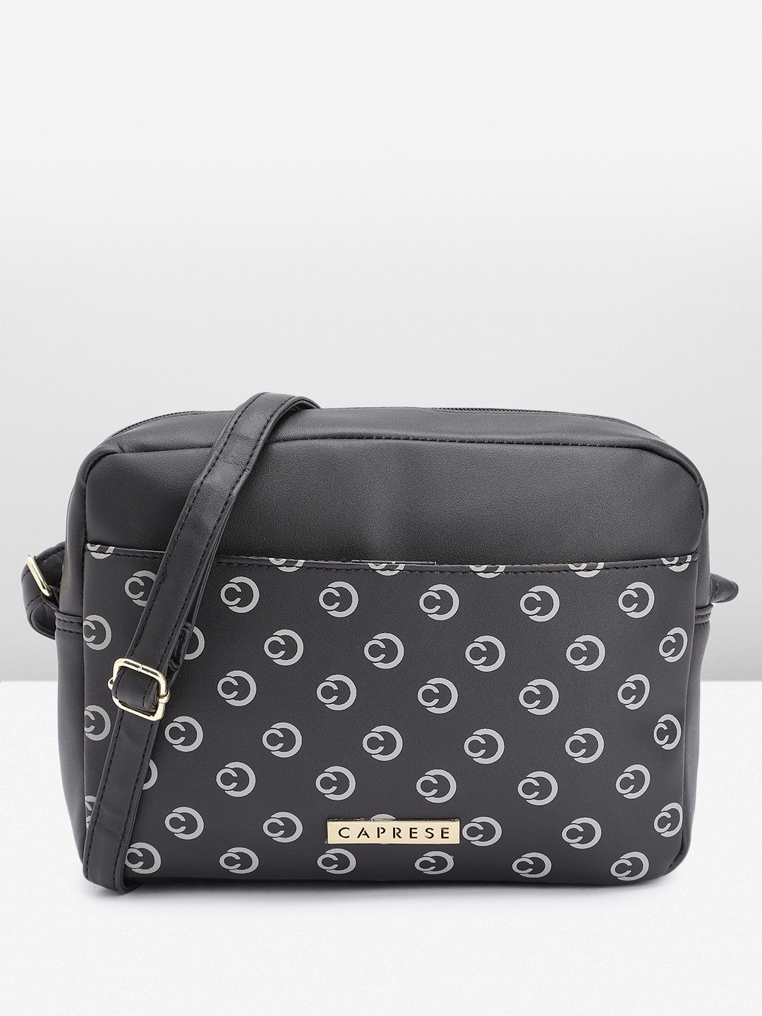 Buy Caprese Siesta Women Black Small Sling Bag - Handbags for Women ...