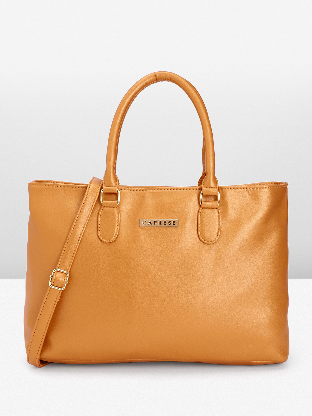 Buy Caprese Solid Structured Handheld Bag - Handbags for Women 24735586 ...