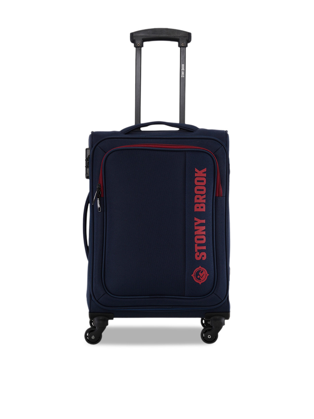 Buy Stony Brook By Nasher Miles Brand Logo Printed Soft Side Blue ...