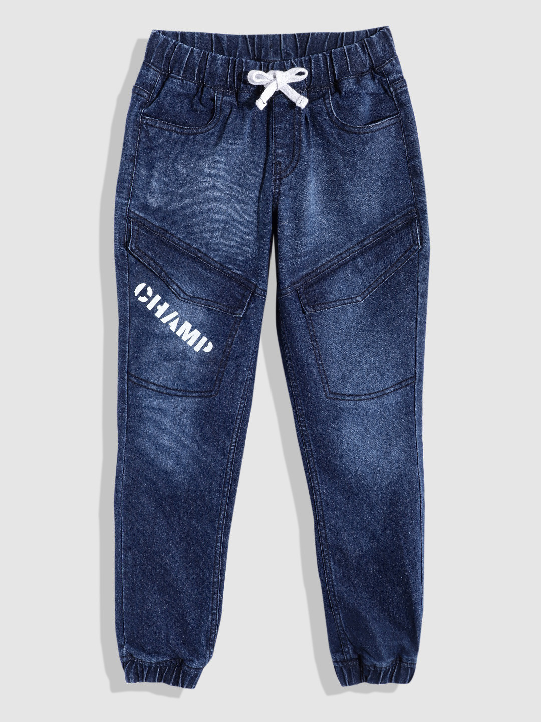 Buy YK Boys Mid Rise Light Fade Jogger Jeans - Jeans for Boys 24739000 ...
