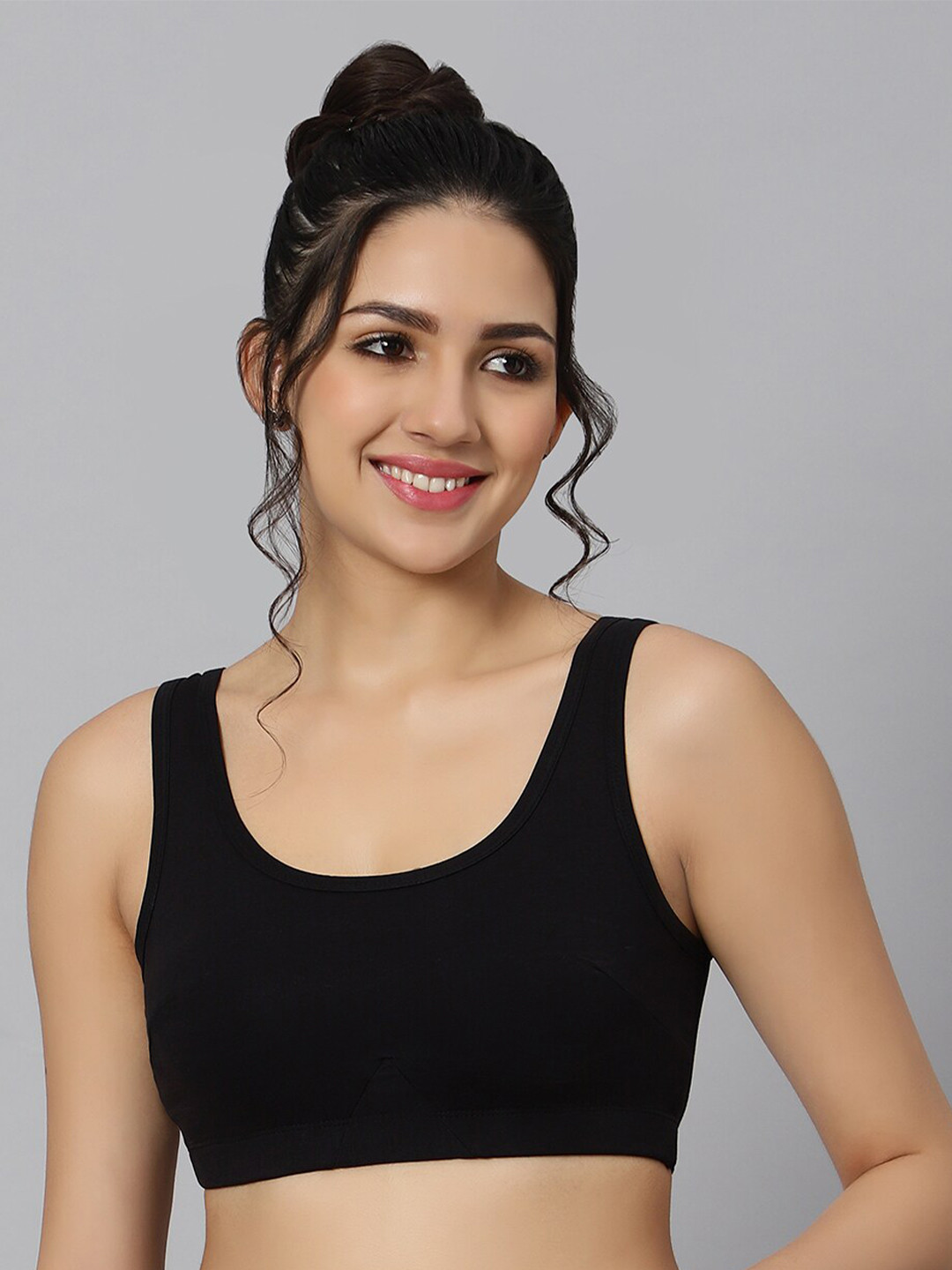 Buy Bluenixie Seamless Full Coverage Cotton Everyday Bra With All Day ...